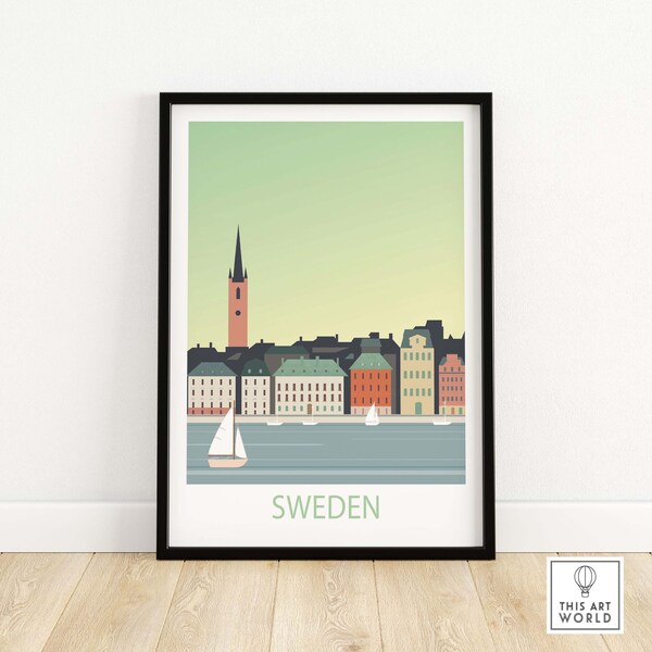 Sweden Poster - Etsy