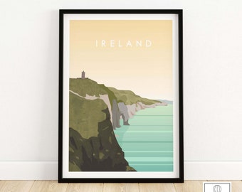 Irish Wall Art Ireland Print Travel Poster Home Decor ZT661 - Etsy