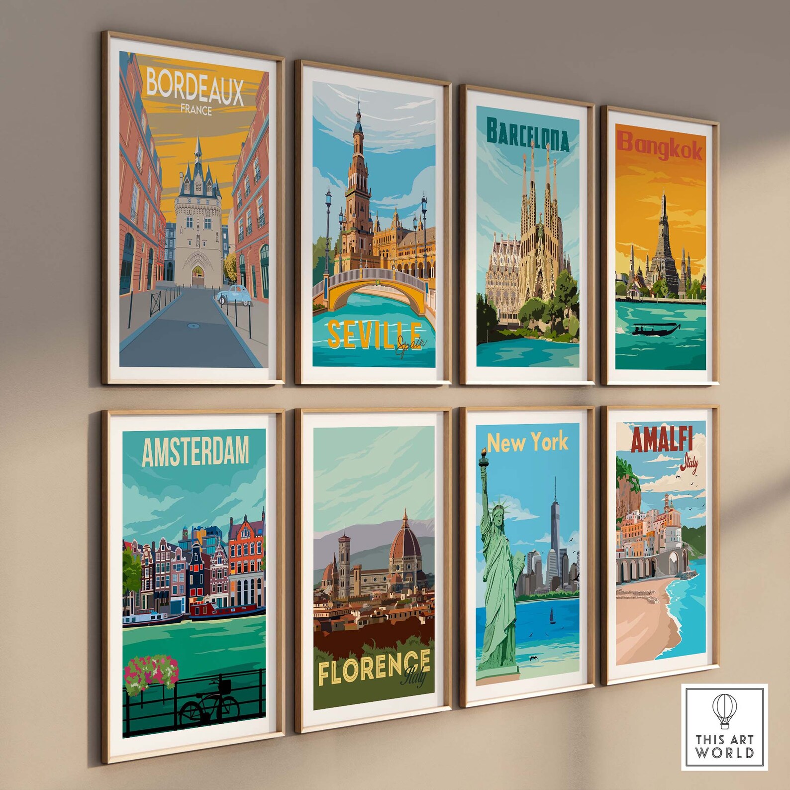 Bordeaux Poster Print | France Travel Poster | French Wall Art ...