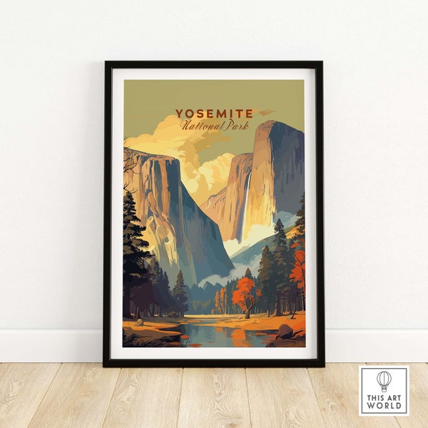 Yosemite Print - Etsy