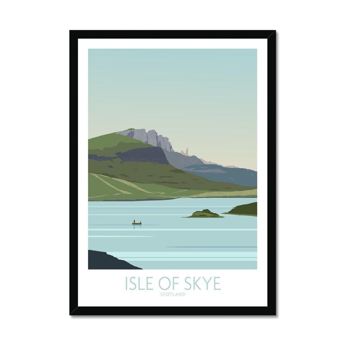 Isle of Skye Poster Scotland Print Wall Art Travel Poster | Etsy