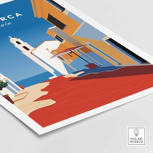 Menorca Spain Travel Print Artwork Wall Hanging Home Decoration Gallery ...
