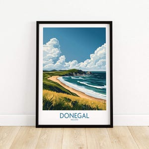 Donegal Wall Art: Ireland Travel Poster (river Eske Landscape) - Etsy