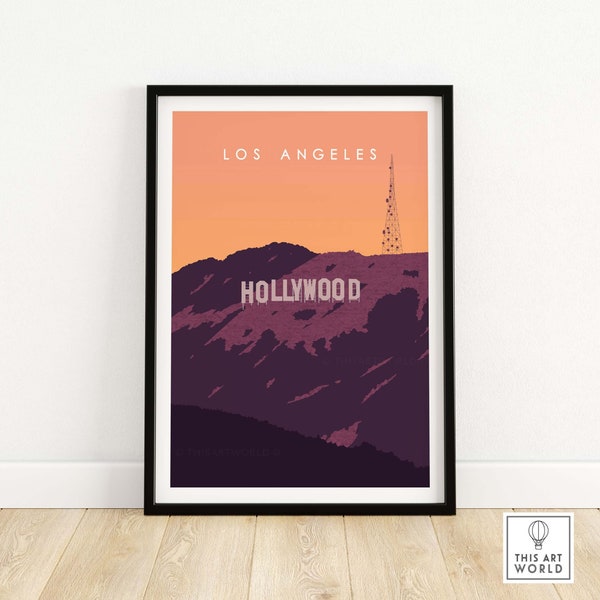 Hollywood Sign - Etsy