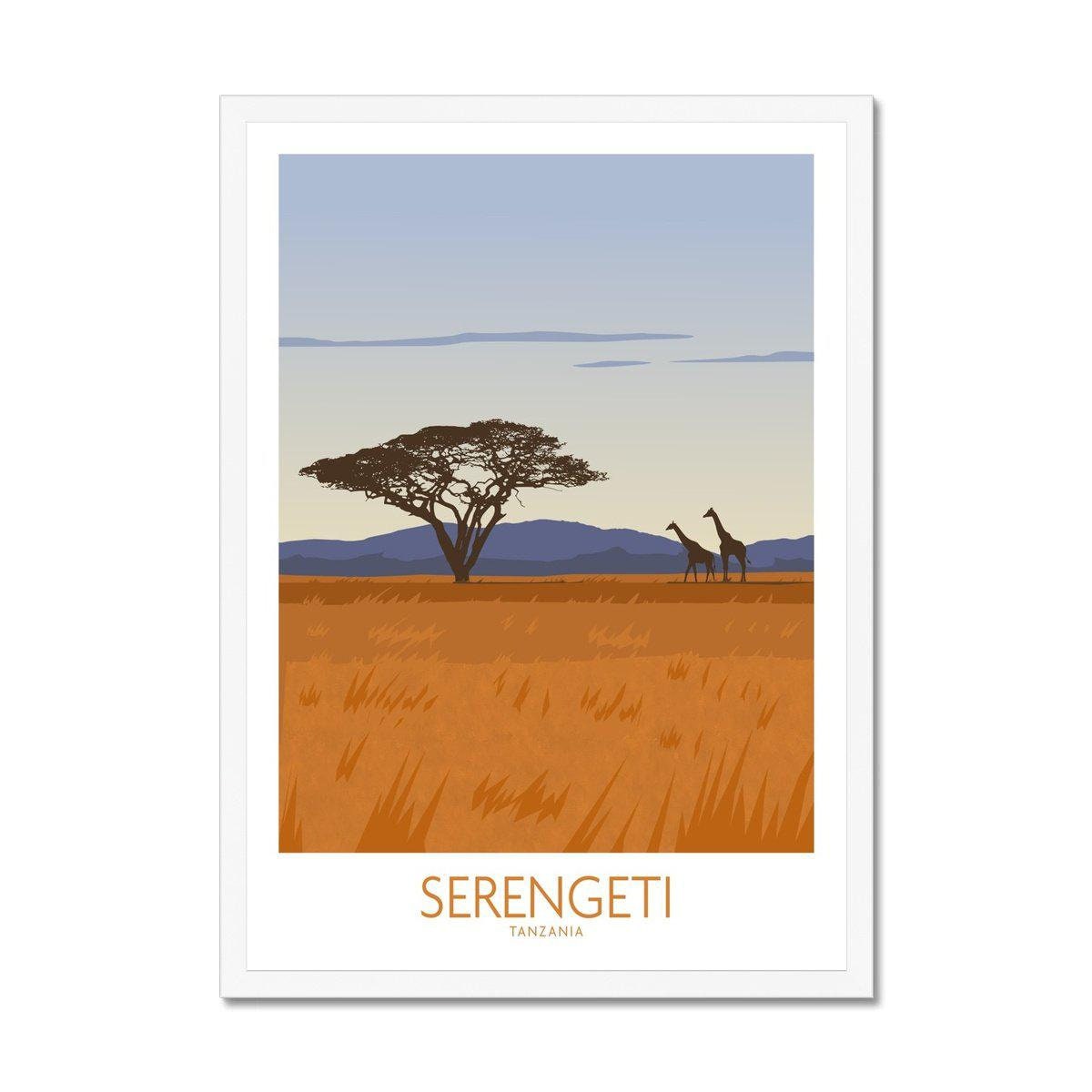 Serengeti National Park Poster Print Wall Art Travel | Etsy