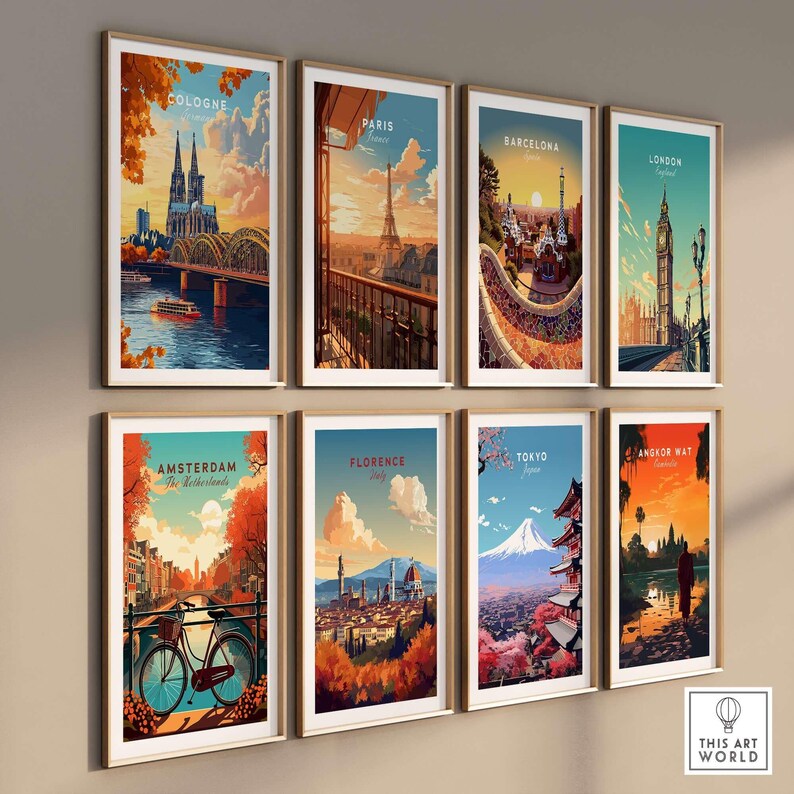Cologne Wall Art Poster Cologne Travel Print Wall Art Cologne Wall ...