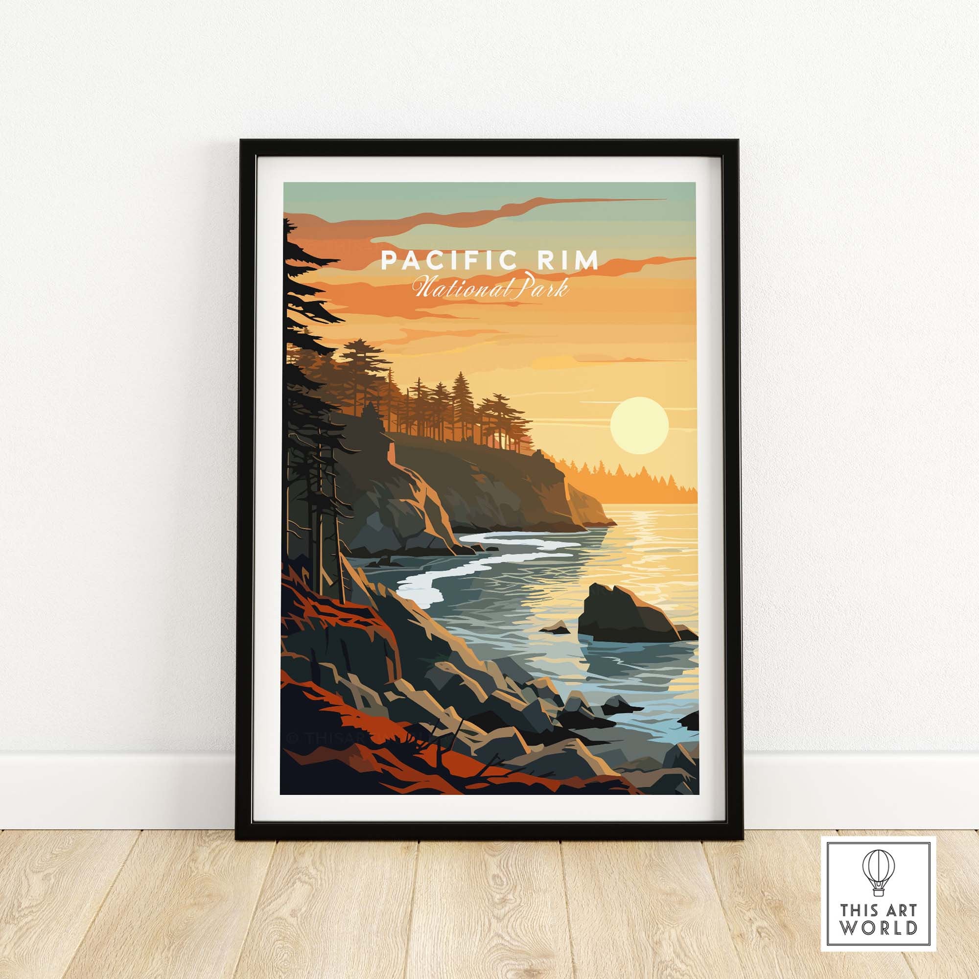 Pacific Rim Leatherback Poster