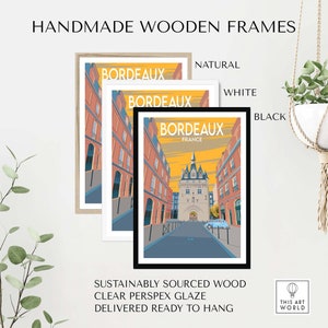 Bordeaux Poster Print | France Travel Poster | French Wall Art ...