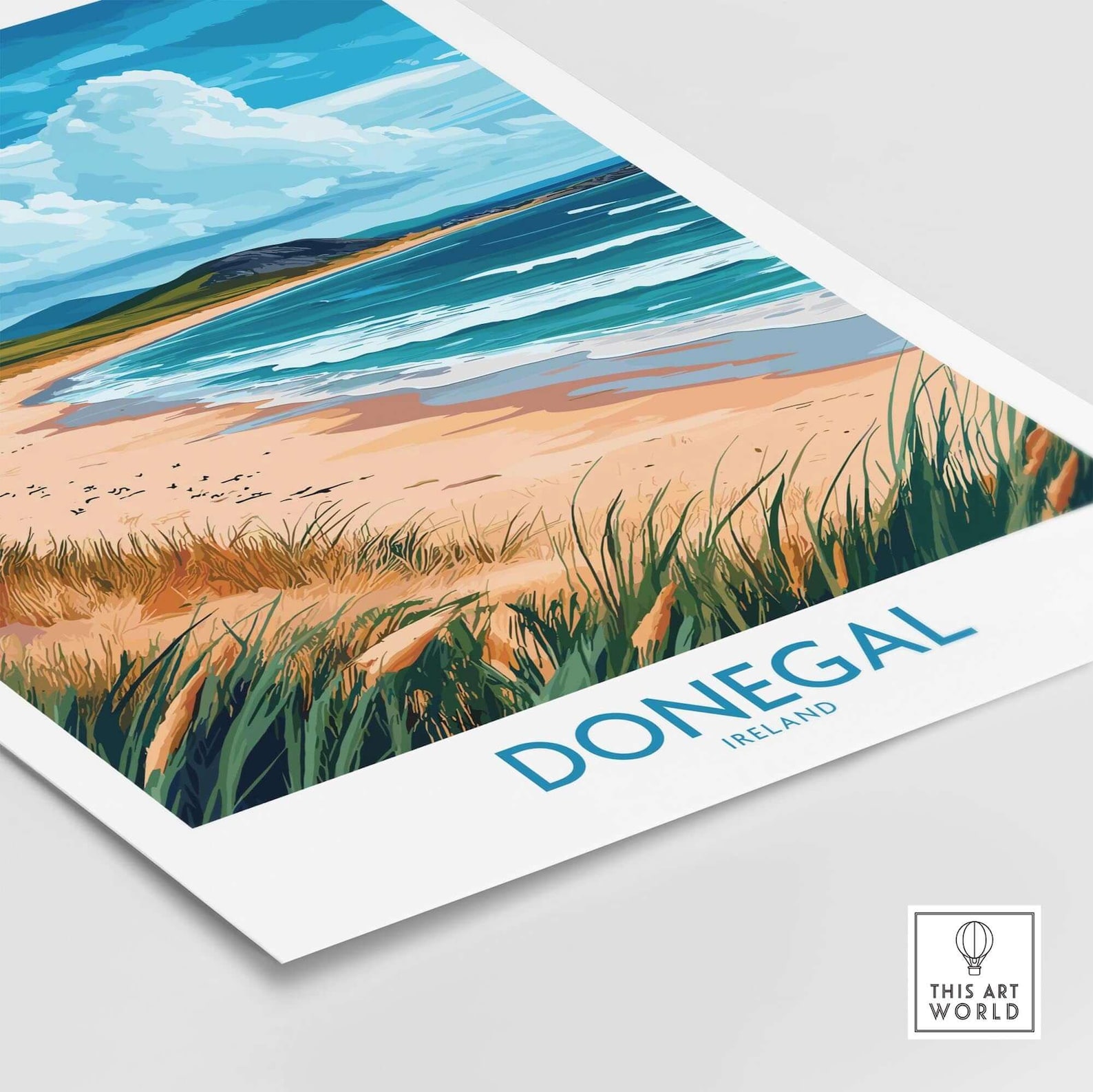 Donegal Travel Art Print: River Eske Ireland Landscape - Etsy