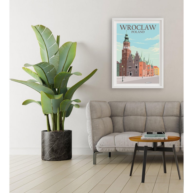 Wroclaw Poster Poland Print Polish Wall Art Home Decor | Etsy