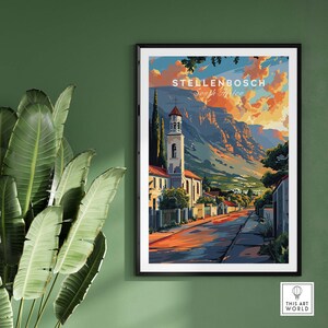 Stellenbosch Poster - Etsy