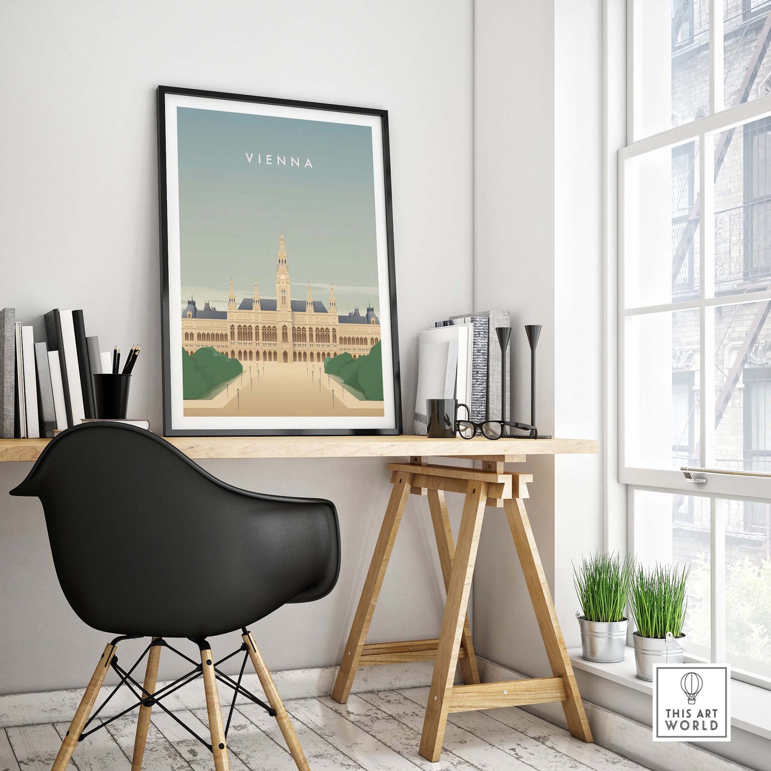 Vienna Print Austria Travel Poster Vienna Poster Vienna - Etsy
