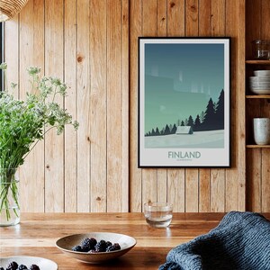 Finland Print | Finland Poster | Finland Wall Art | Finland Travel Gift ...