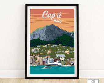 Capri Artwork - Etsy