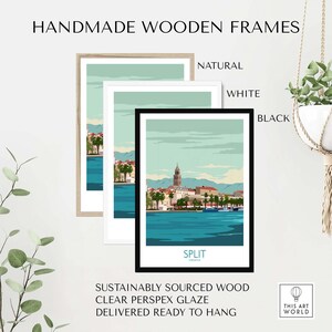 Croatia Split Poster Print | Croatia Wall Art | Croatia Travel Print ...