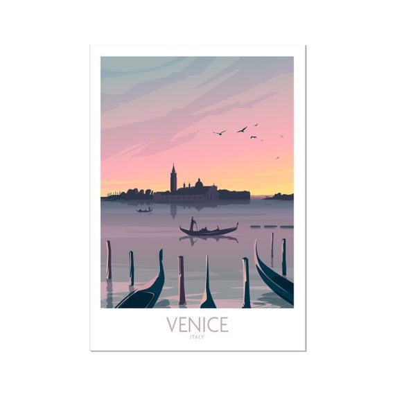 Venice City Prints Venice Art Print Venice City Art Prints Italy Art ...