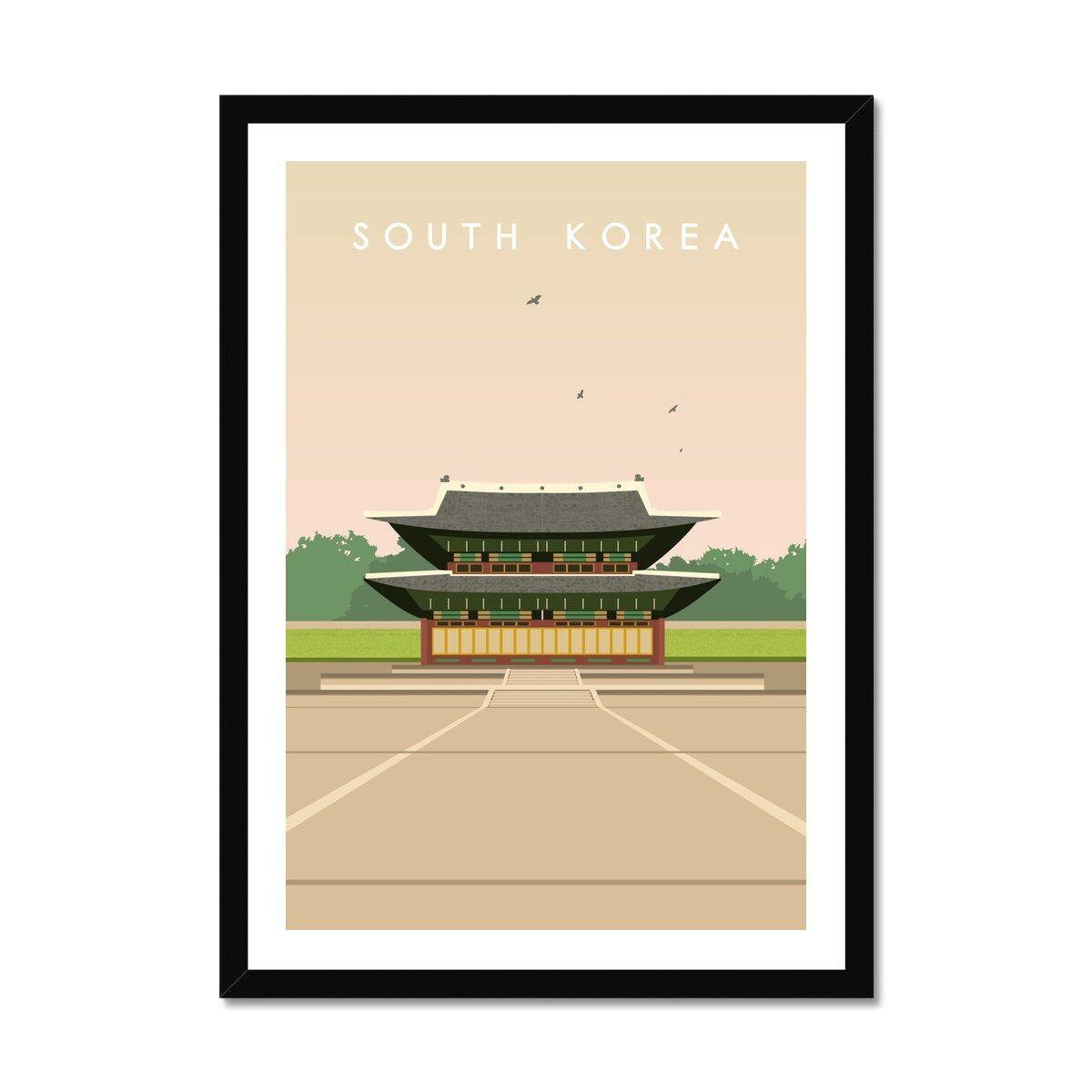 South Korea Poster Print Korean Wall Art Asia Travel | Etsy