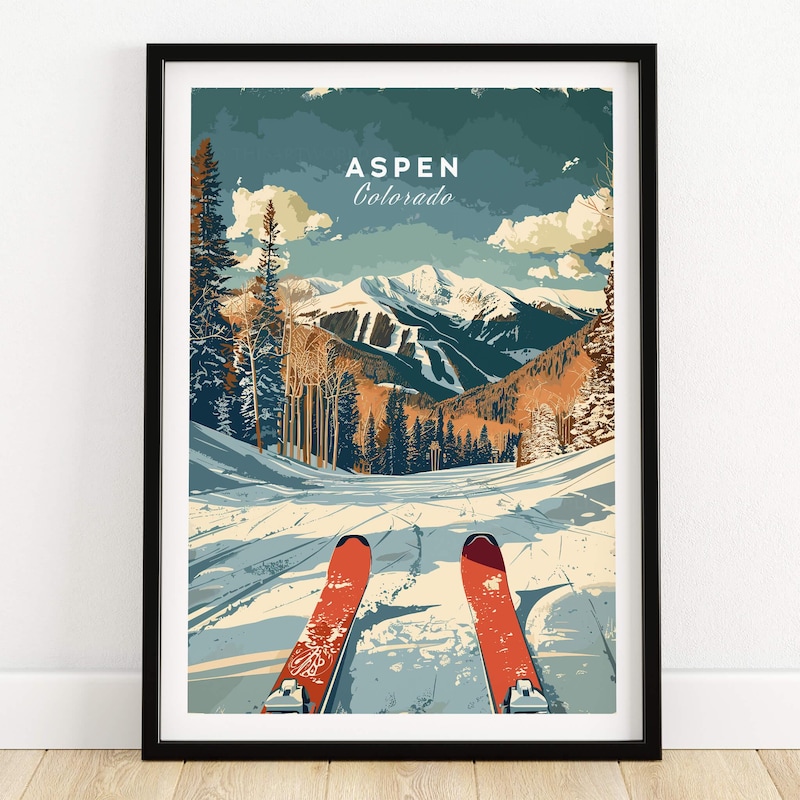 Aspen colorado druck - Etsy Schweiz