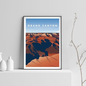 Grand Canyon Print National Park Poster Wall Art Home - Etsy
