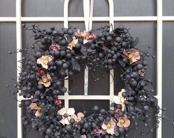 XL Customizable Intention Crescent Moon Wreath/ With Spell - Etsy