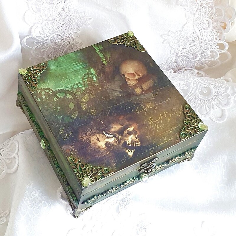 Gothic Jewelry Box - Etsy