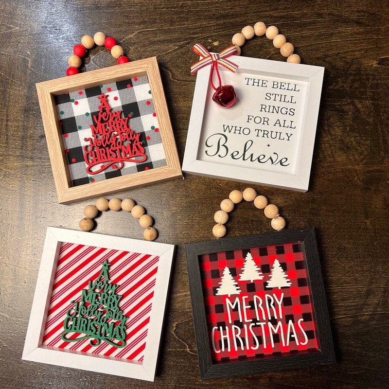 Small Christmas Sign - Etsy