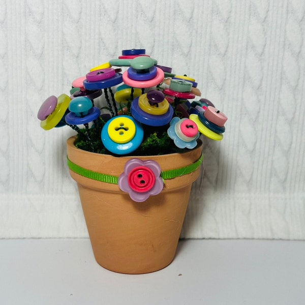 Button Bouquet - Etsy