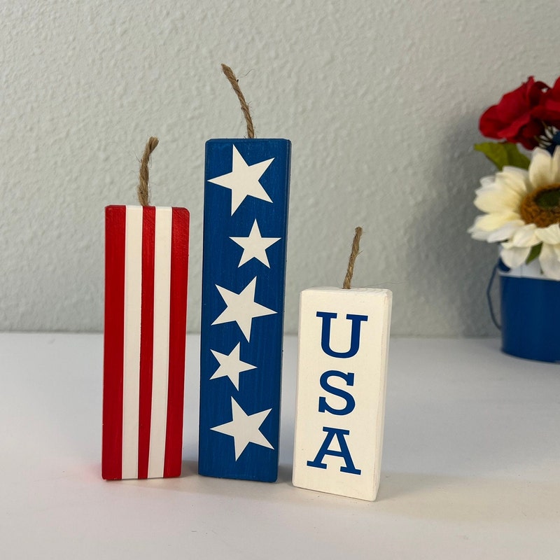 Red White Blue Decor - Etsy