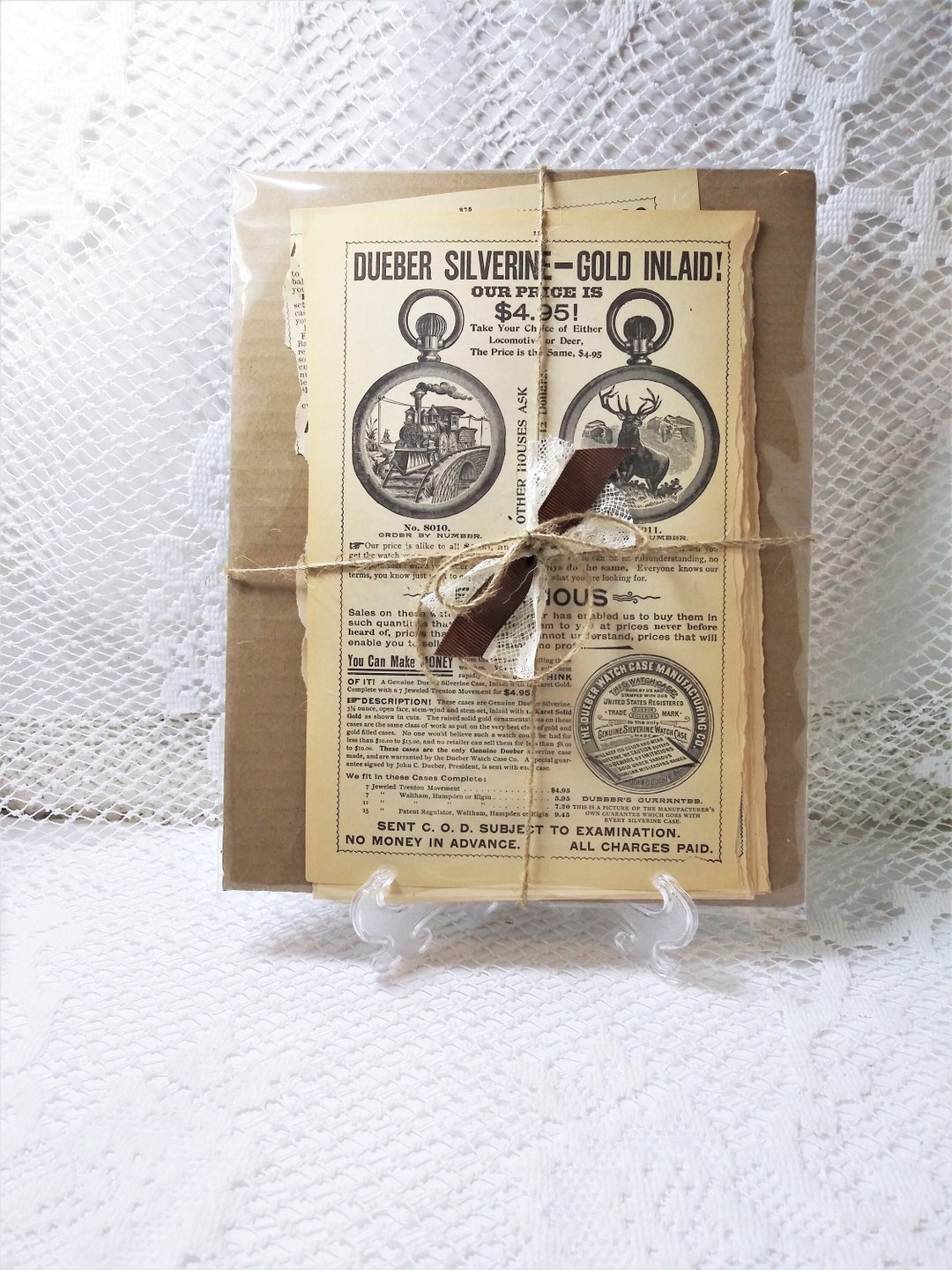 Junk Journal Book Pages Pack ~ 20 Pages ~ From 1980s Replica Sears ...