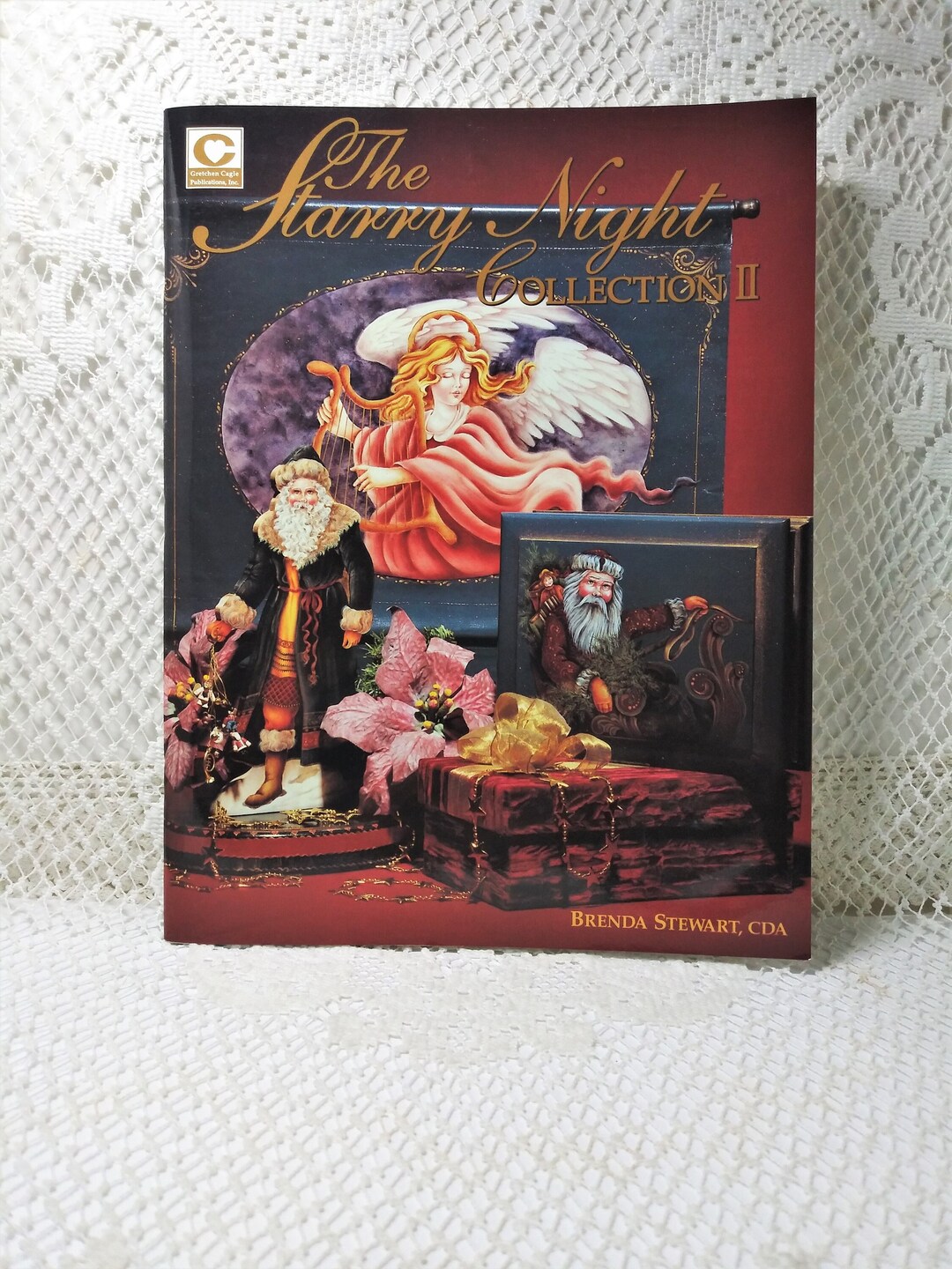 1996 Christmas Acrylic Instructional Book the Starry Night Collection ...