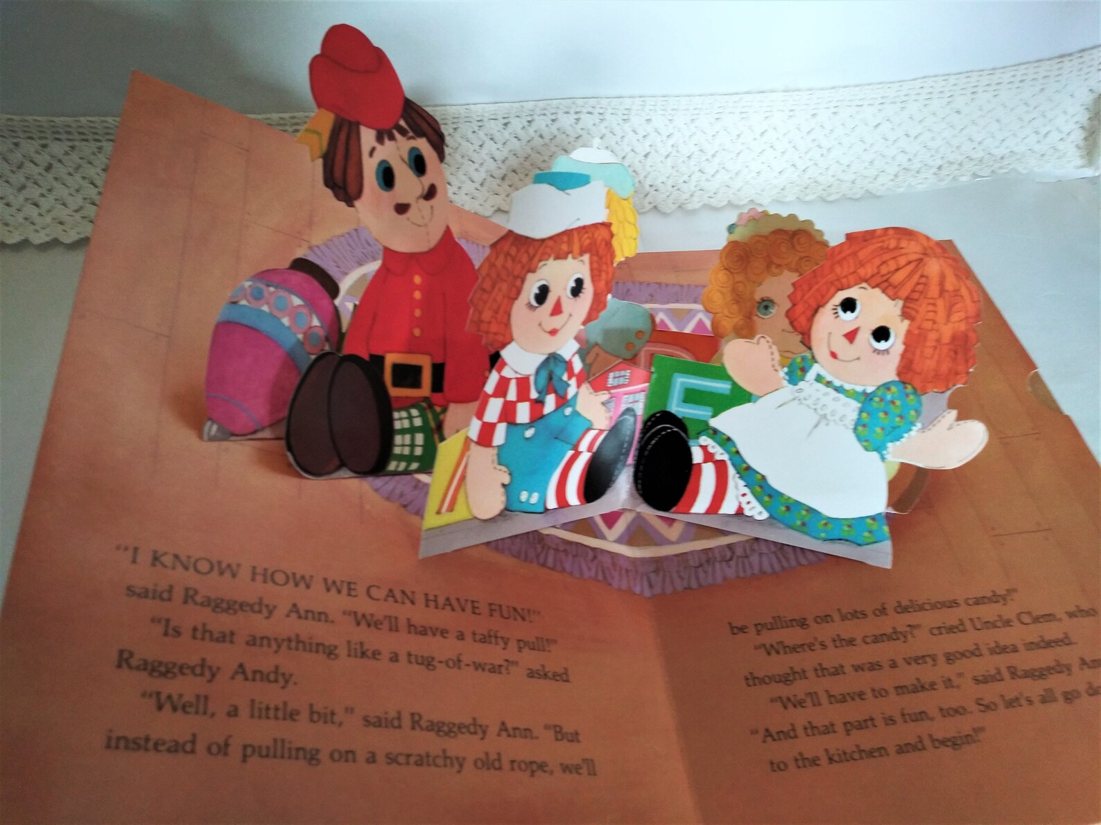 Vintage Hallmark Pop-up Book raggedy Ann and the Daffy - Etsy