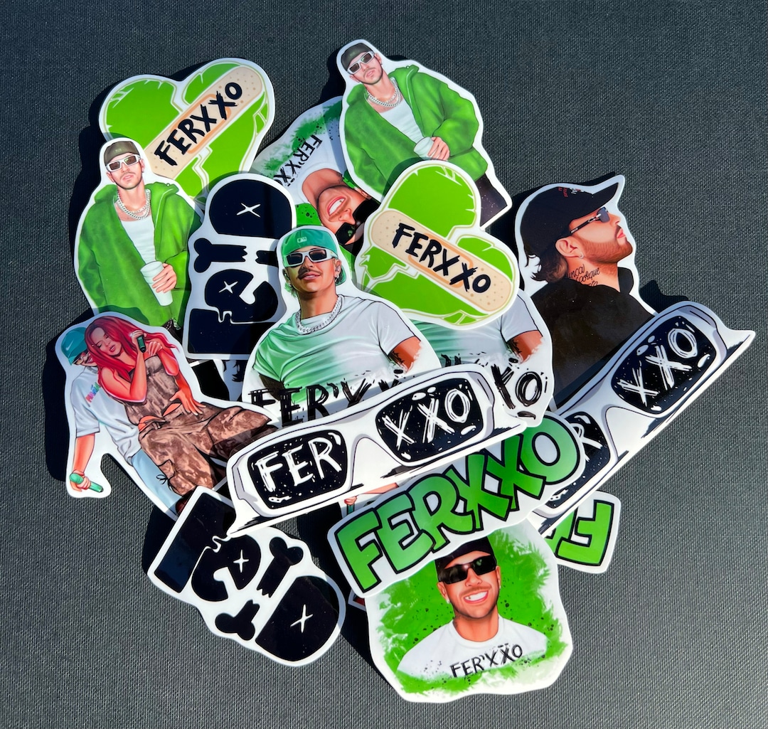 Feid Ferxxo Sticker Packs, Waterproof - Etsy