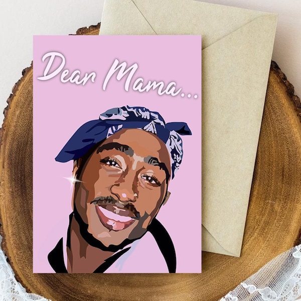 Tupac Birthday for Mom - Etsy