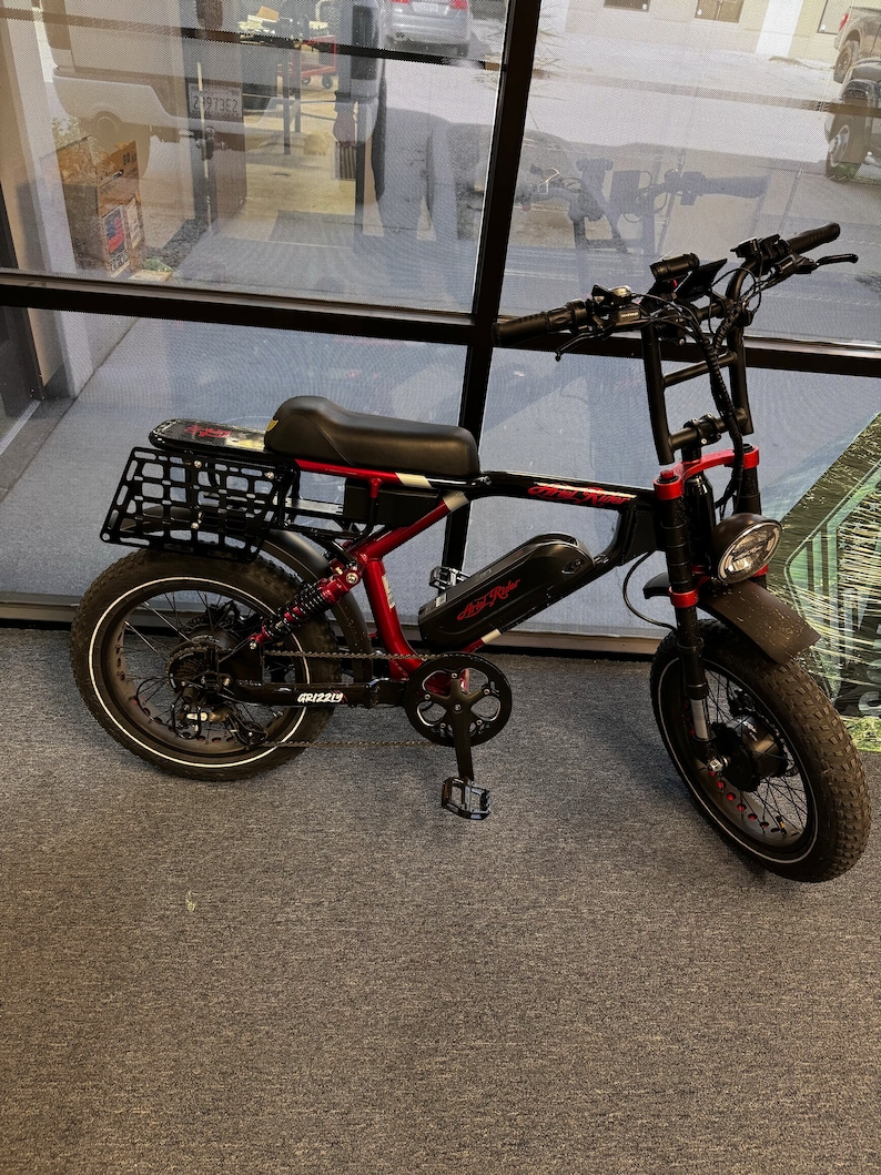 Ariel Rider Grizzly Electric Bike Rear Side Molle Panels, Molle ...