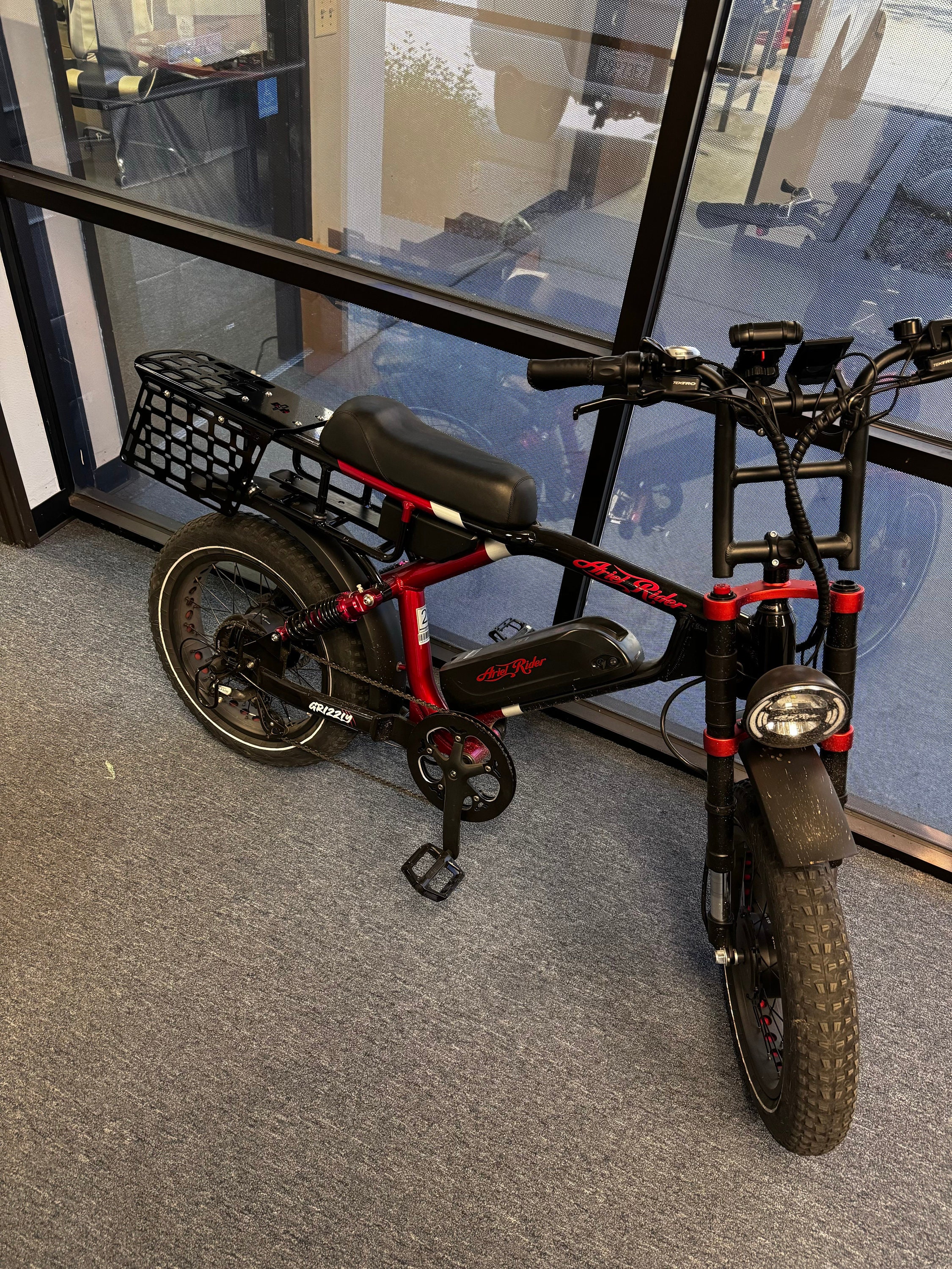 Ariel Rider Grizzly Electric Bike Rear Side Molle Panels, Molle ...
