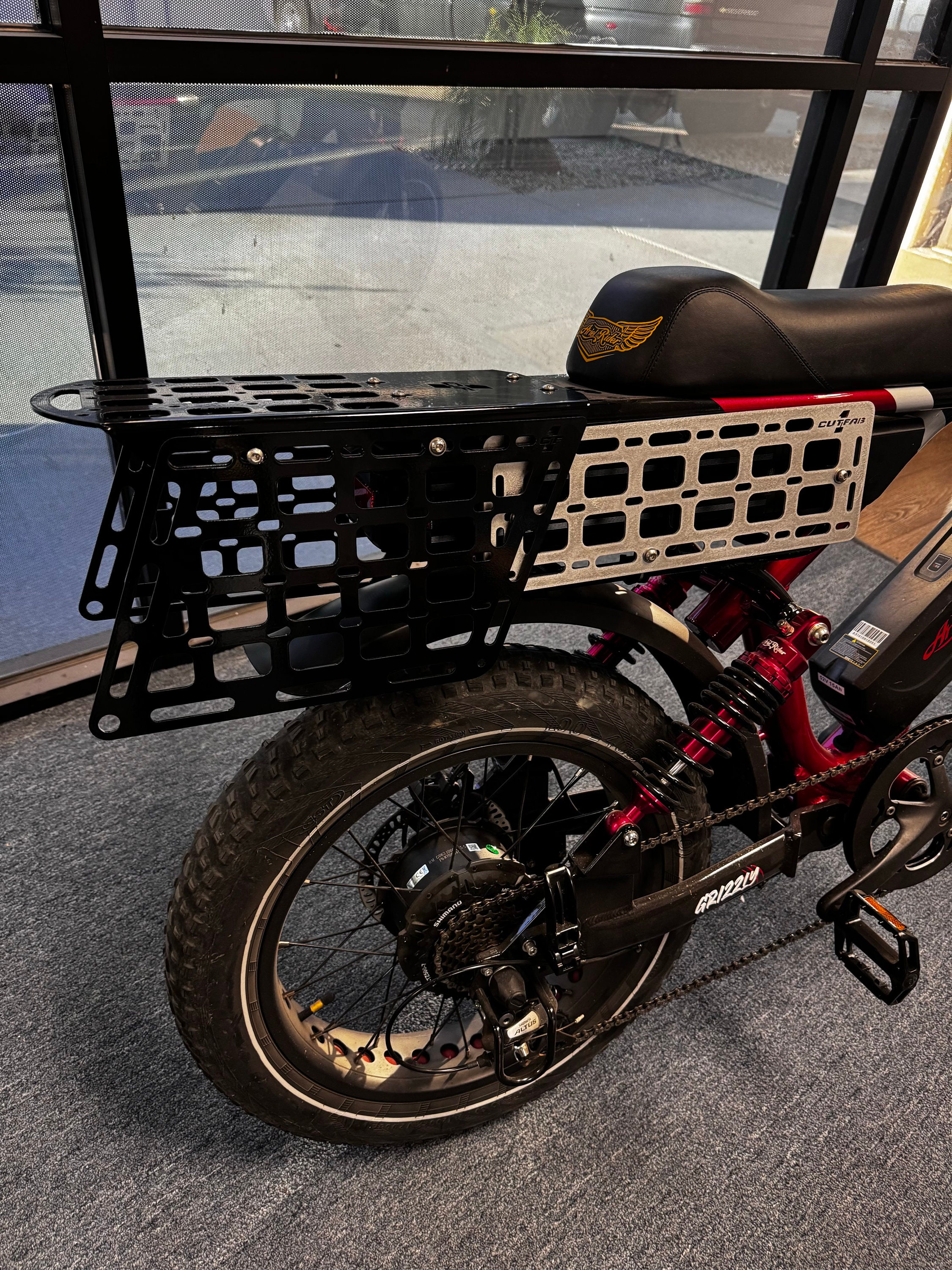 Ariel Rider Grizzly Electric Bike Rear Molle Half Panels, Molle ...