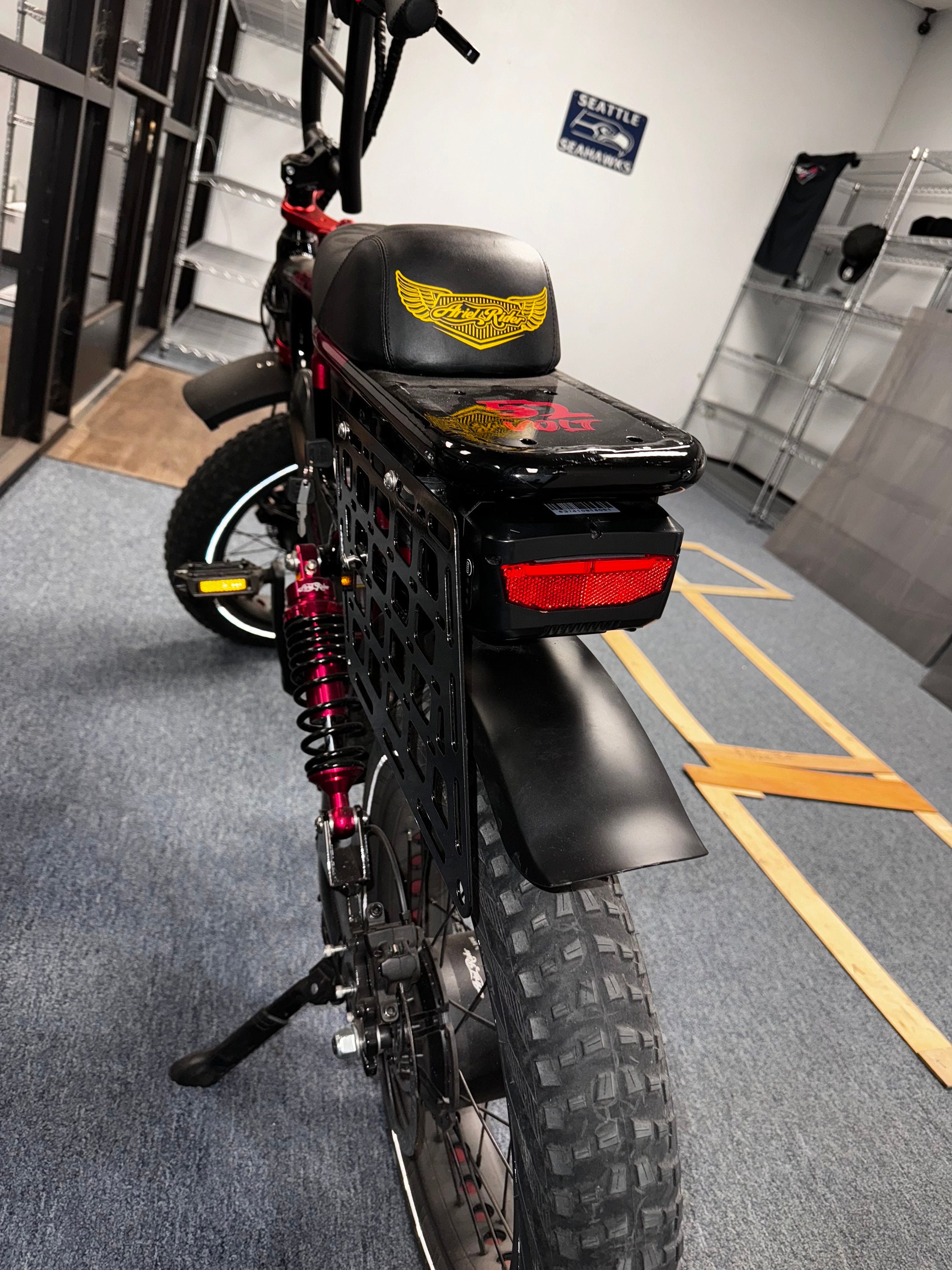 Ariel Rider Grizzly Electric Bike Rear Side Molle Panels, Molle ...