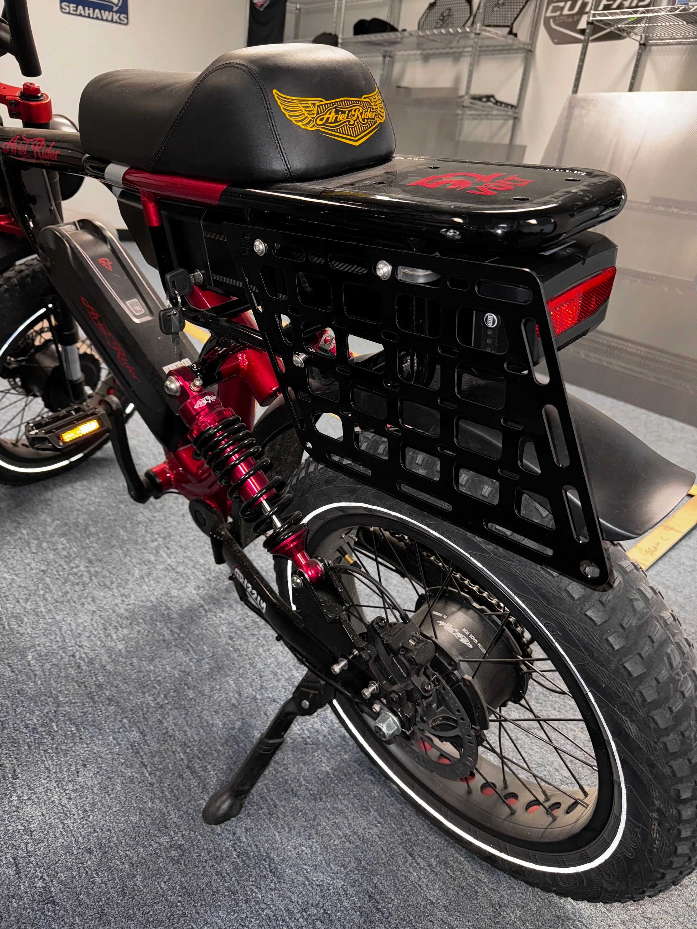 Ariel Rider Grizzly Electric Bike Rear Side Molle Panels, Molle ...