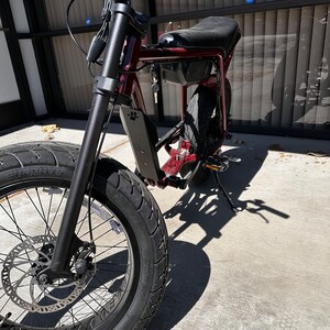 Super 73 Electric Bike Splash Guard With Side Bends for Protection, E ...