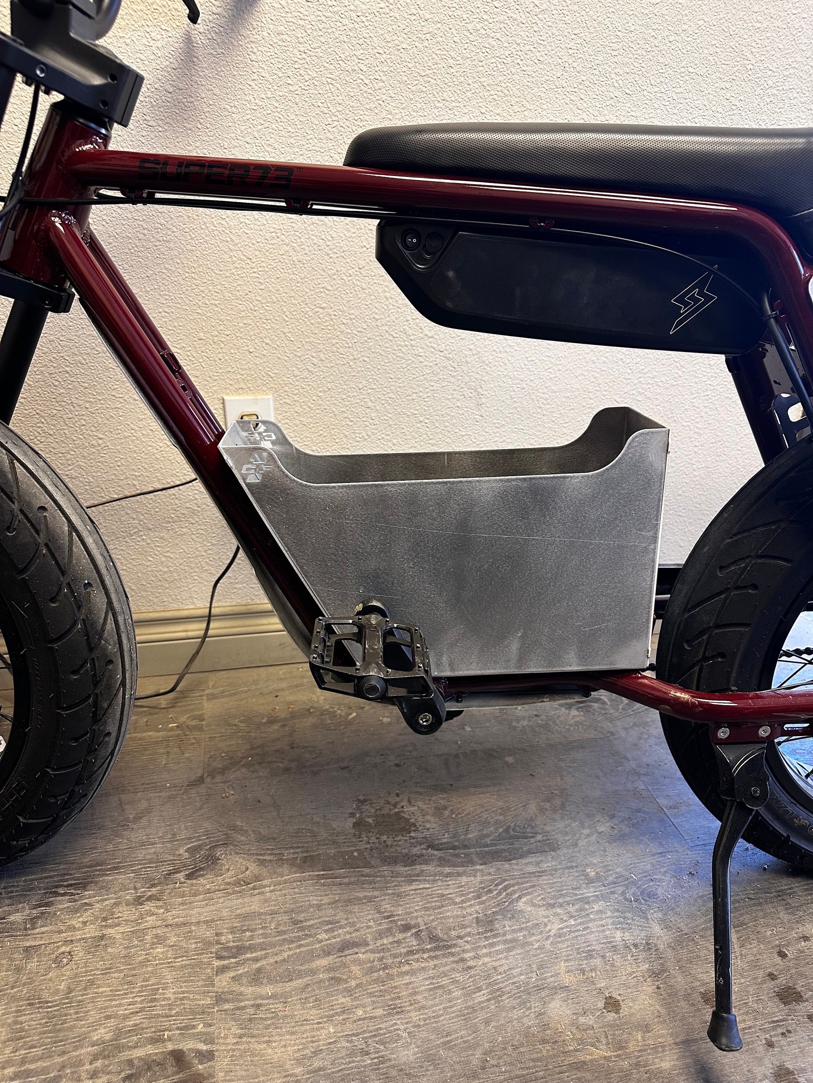 Super 73 ZX Electric Bike Center Storage Basket, E-bike Storage Carrier ...