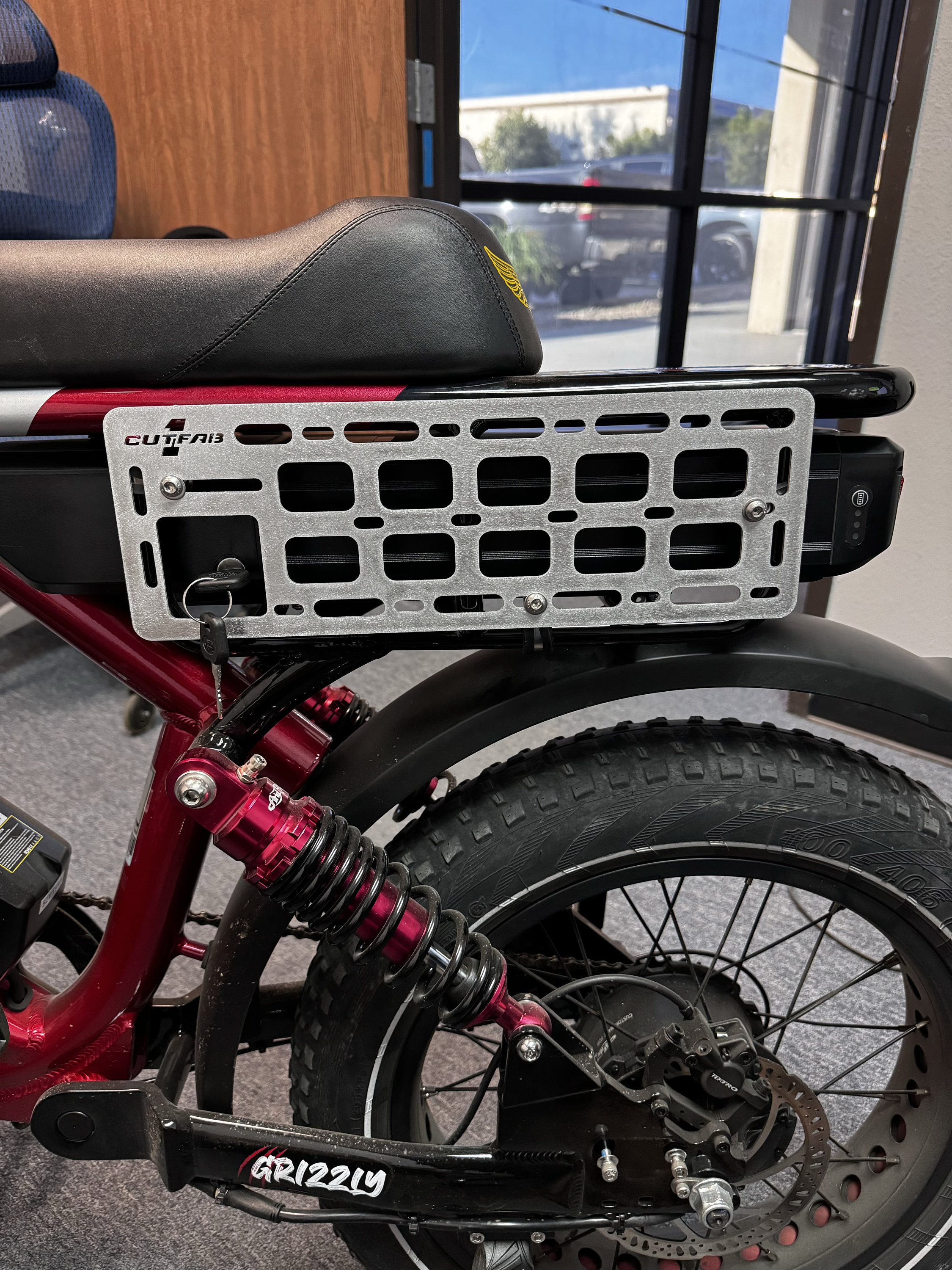 Ariel Rider Grizzly Electric Bike Rear Molle Half Panels, Molle ...
