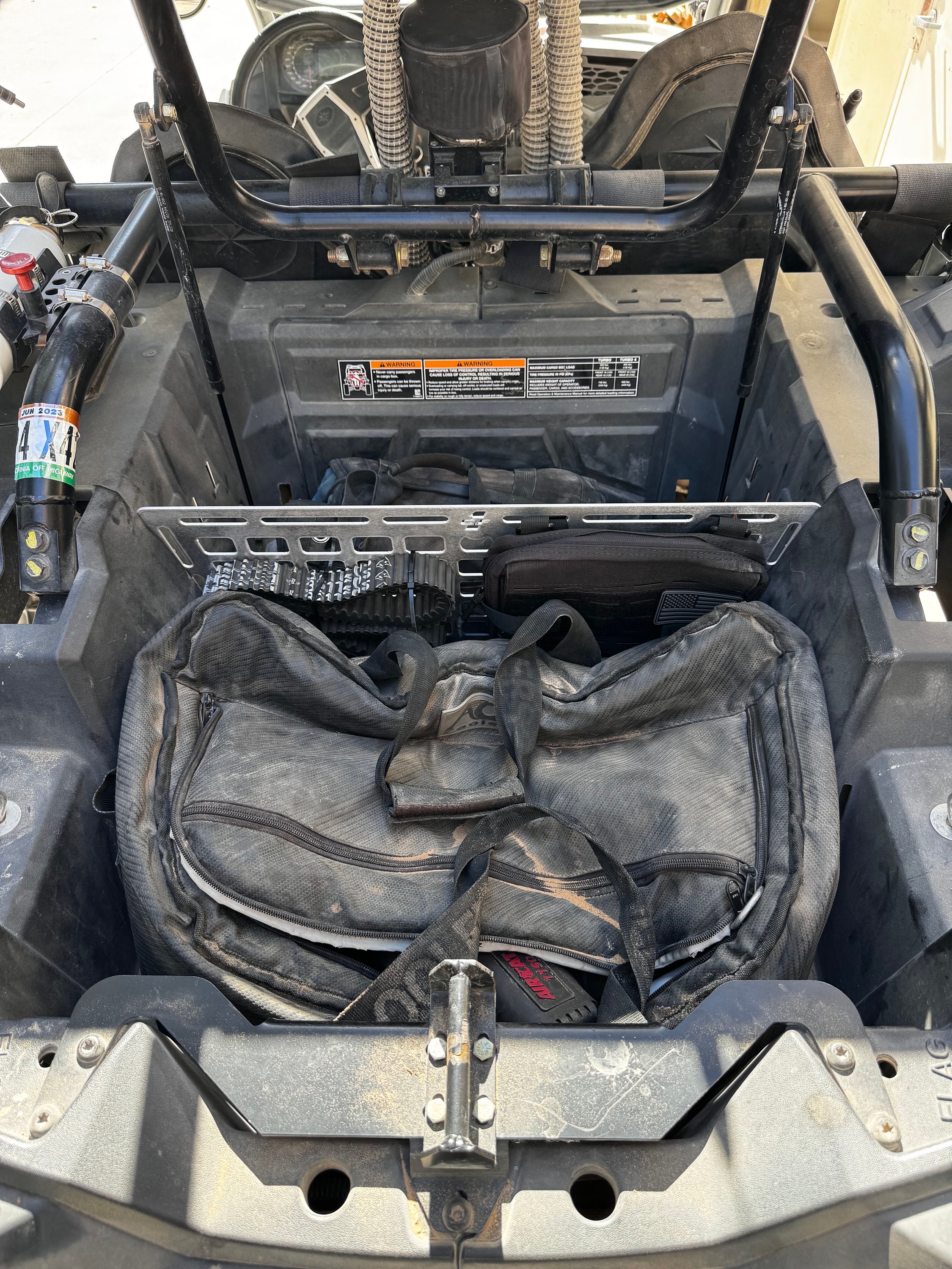 Rzr Turbo Bed Separator Molle Panel Custom RZR Parts - Etsy