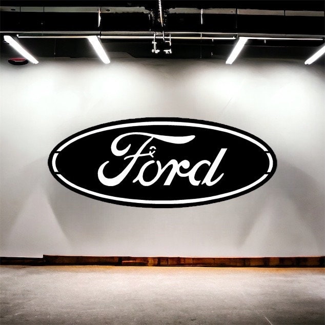 Ford Metal Sign, Car Metal Sign, Ford Decor, Truck Sign, Indoor Décor ...