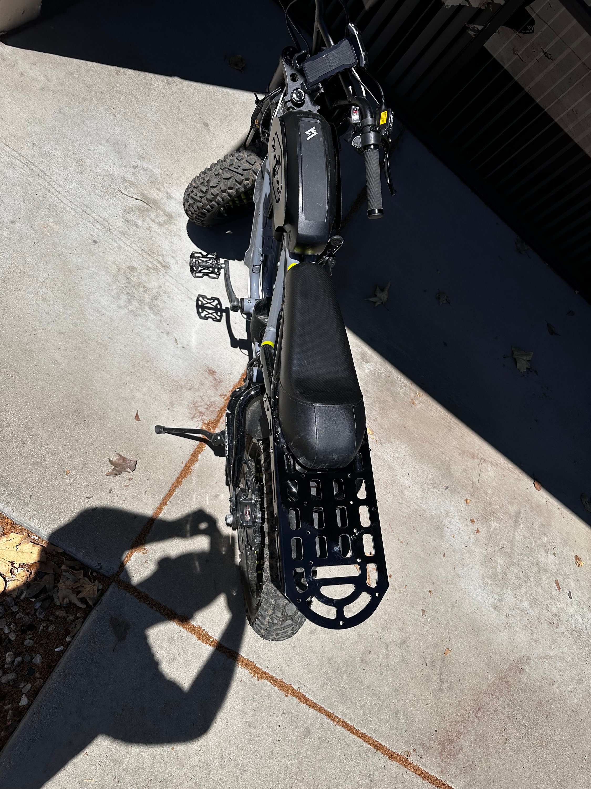 Super 73 Electric Bike R Rx Rear Molle Rack, Aluminum Carrier, Molle ...