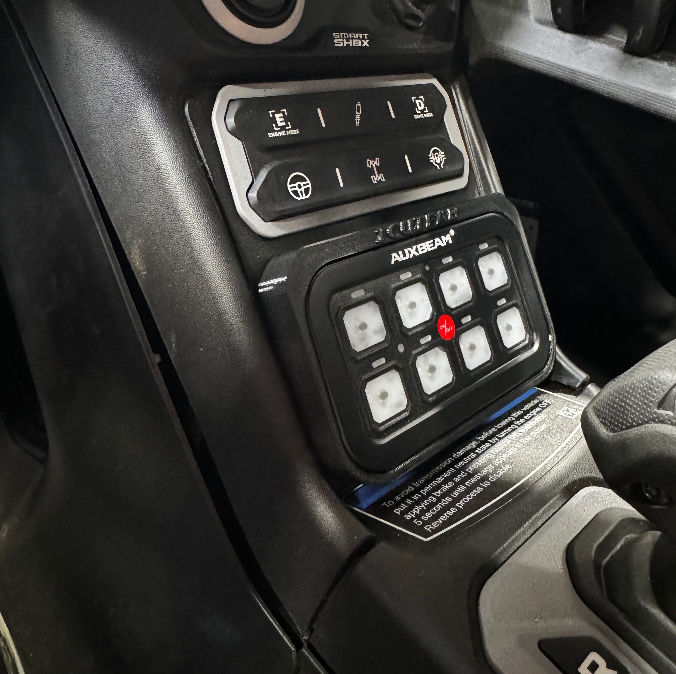 Can Am Maverick R Auxbeam 8 Mount, off Road Can Am Accessories, Switch ...
