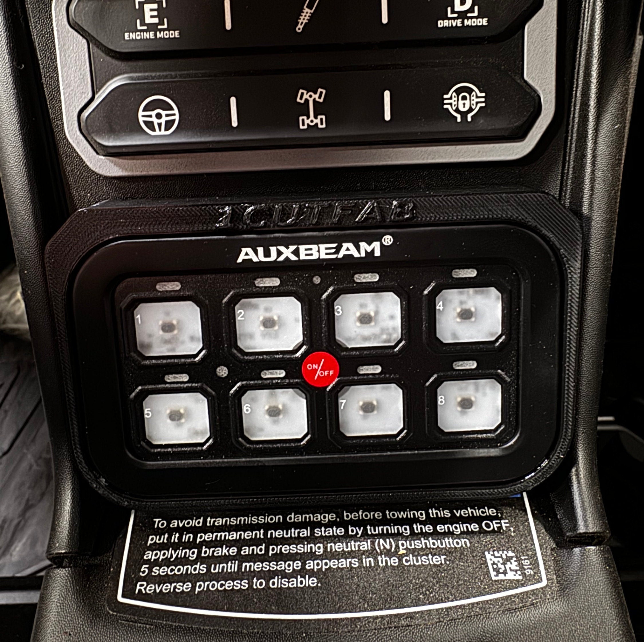 Can Am Maverick R Auxbeam 8 Mount, off Road Can Am Accessories, Switch ...