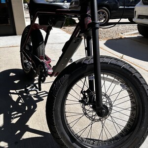 Super 73 Electric Bike Splash Guard With Side Bends for Protection, E ...