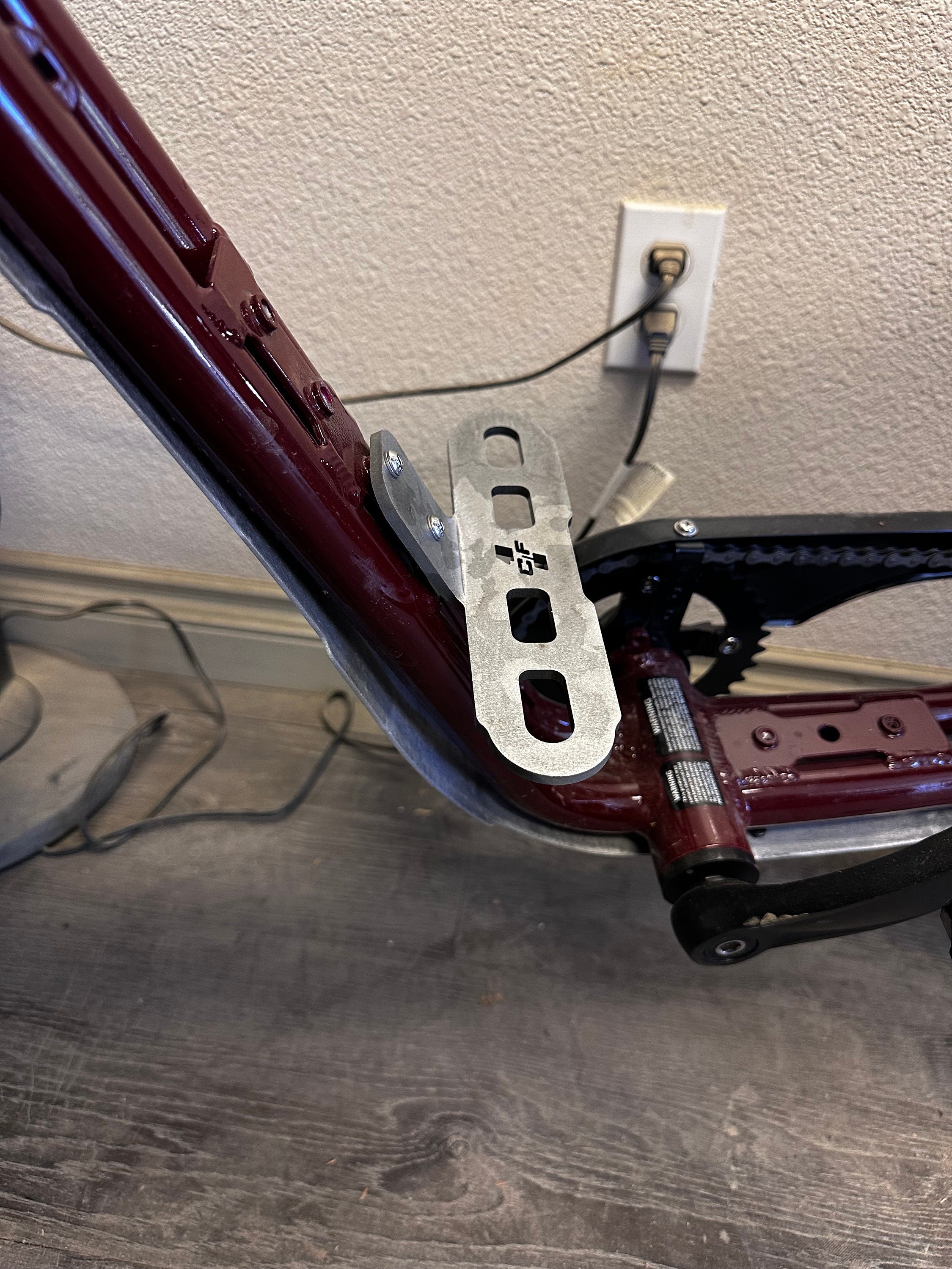 Custom Super 73 Foot Pegs for Electric Bike 1CUTFAB Foot Rest Upgrade ...