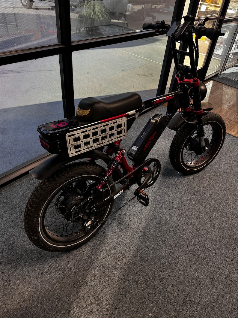 Ariel Rider Grizzly Electric Bike Rear Molle Half Panels, Molle ...