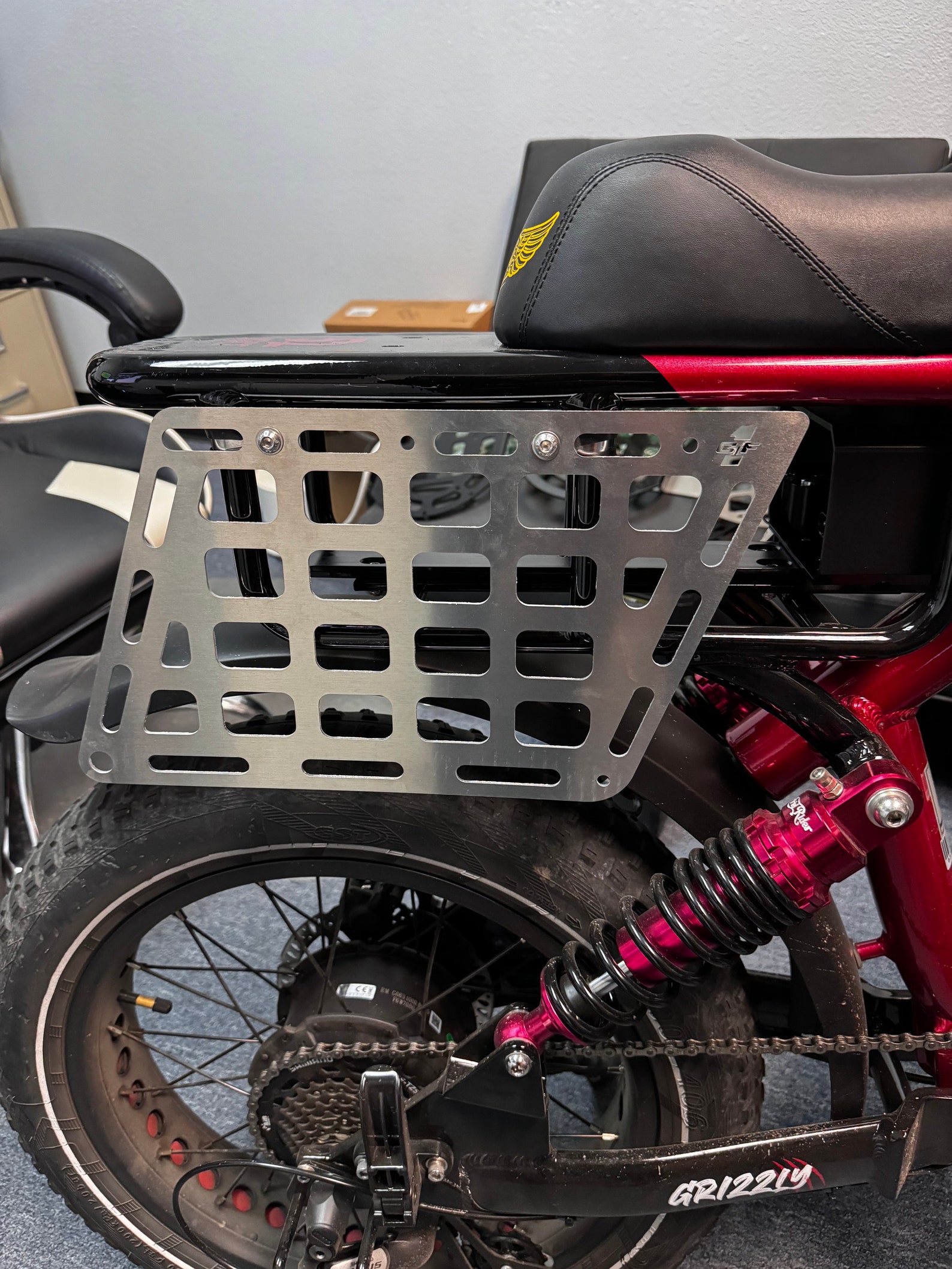 Ariel Rider Grizzly Electric Bike Rear Side Molle Panels, Molle ...